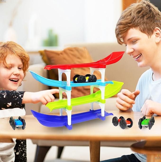 Ramp Racer , Multi level Ramp Racing Car Toy Set – motioncart